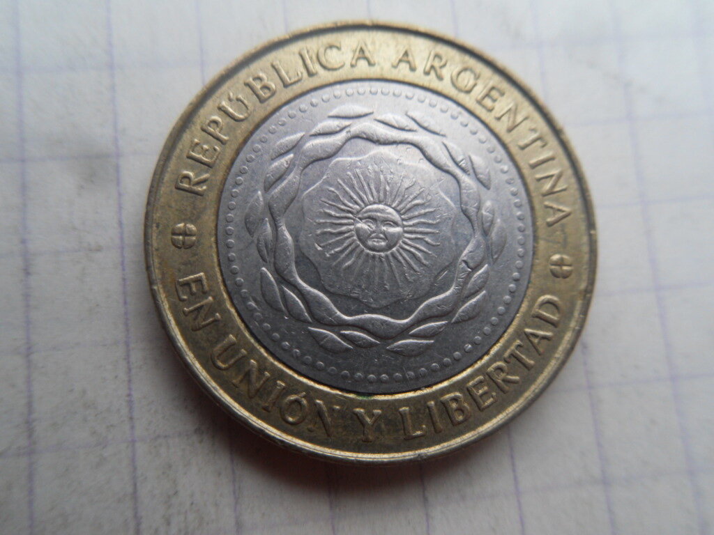 Аргентина 2 песо, 2011 — фото 1