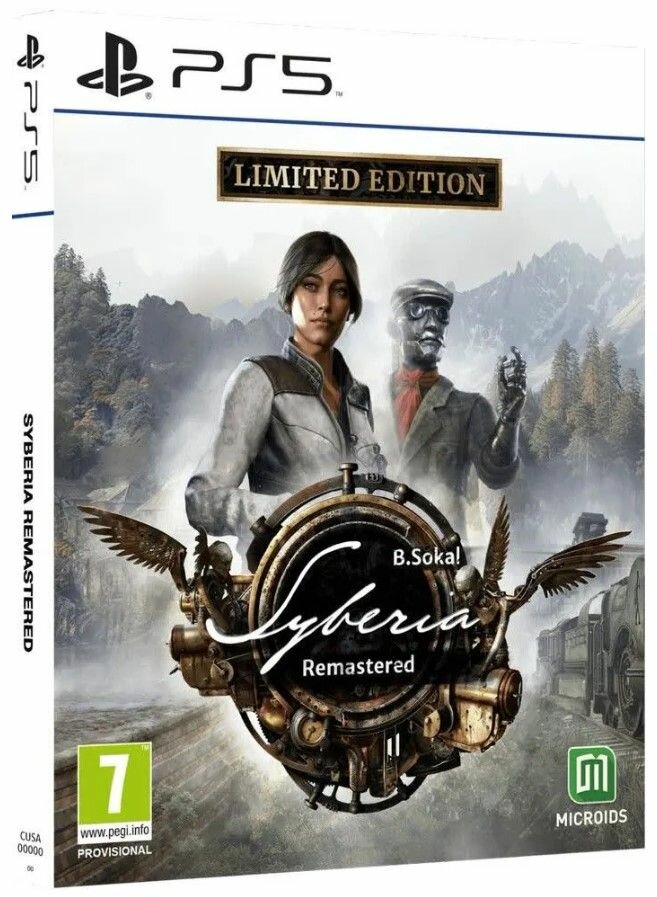 Игра Syberia: Remastered. Limited Edition для Playstation 5