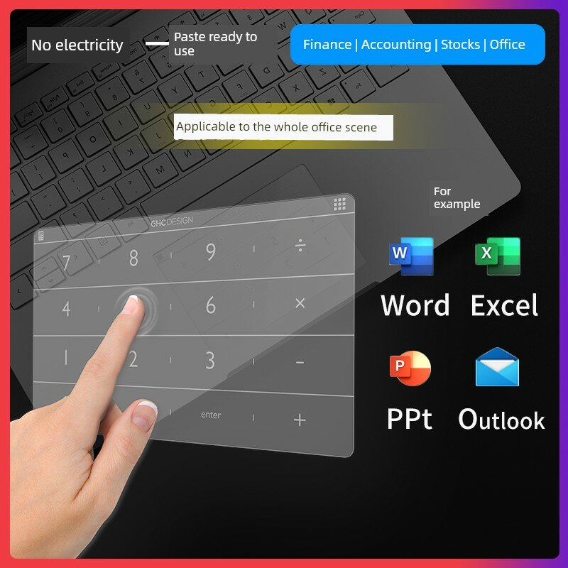 Цифровая клавиатура подходит для портативной сенсорной клавиатуры ASUS Lingyao, офисной цифровой клавиатуры. Код