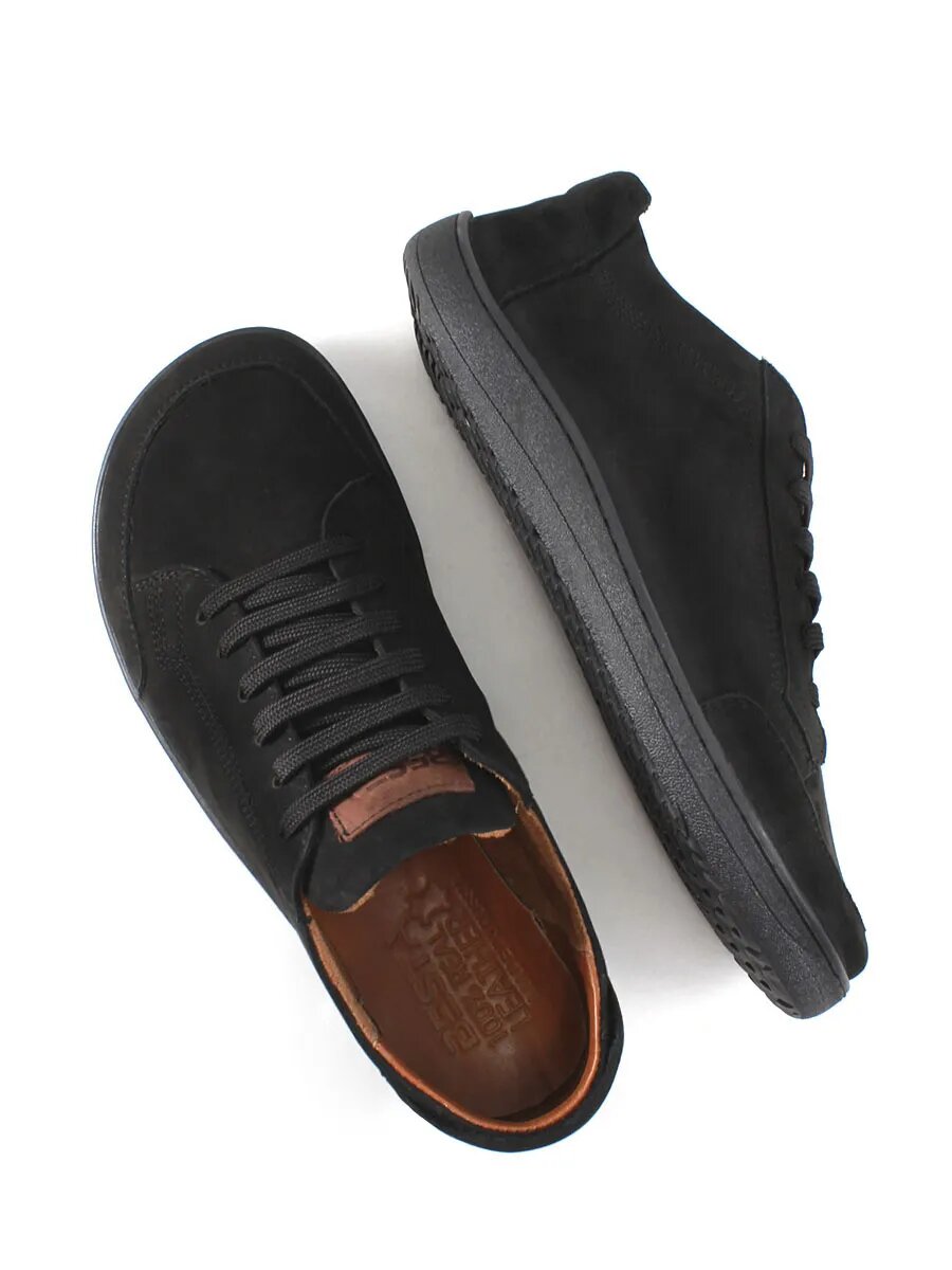 Кеды босоногие демисезонные на шнуровке