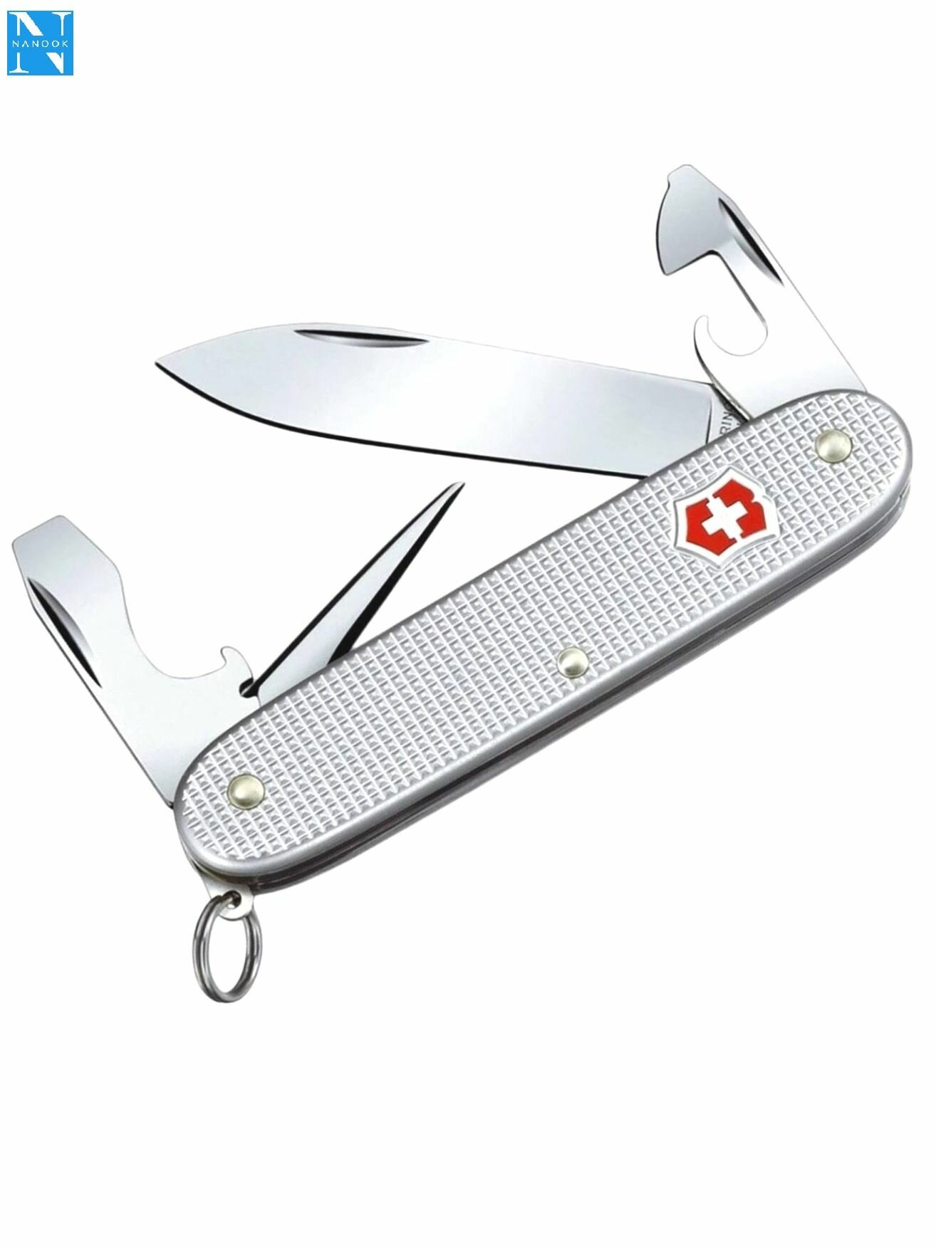 Нож перочинный VICTORINOX Pioneer 0.8201.26, 93 мм, 9 функций, серебристый