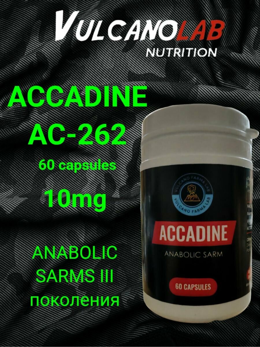 Сарм Accadine AC-262 10mg 60 капсул