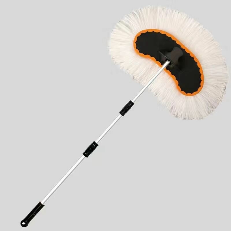 Специальная мойка для больших грузовиков и фургонов, швабра с длинной ручкой, длинный стержень, телескопическая щетка для чистки автомобилей, инструмент для уборки