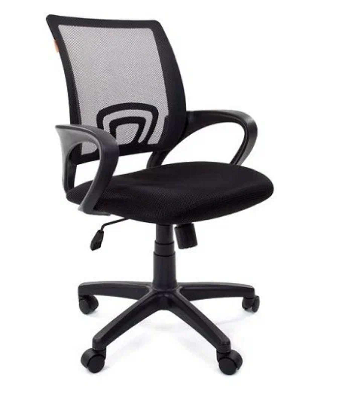 Компьютерное кресло Chairman 696, офисное, с подлокотниками, газлифт, черное