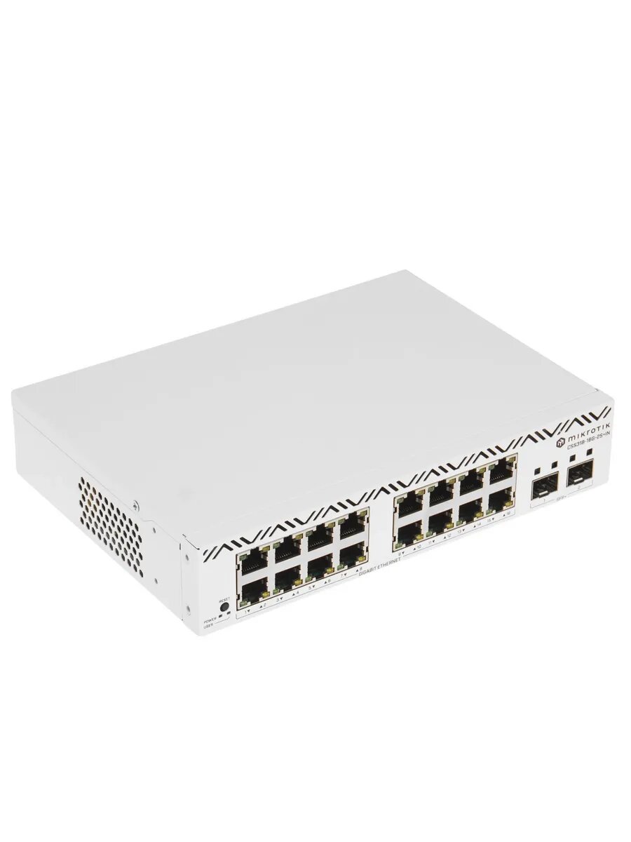 Коммутатор CSS318-16G-2S+IN 16x 1Gbit, 2x SFP+