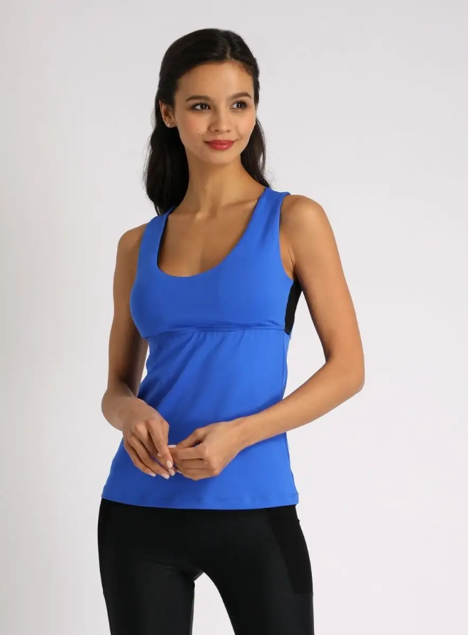 Майка спортивная Argo Classic Вставка сетка, тренд 2025