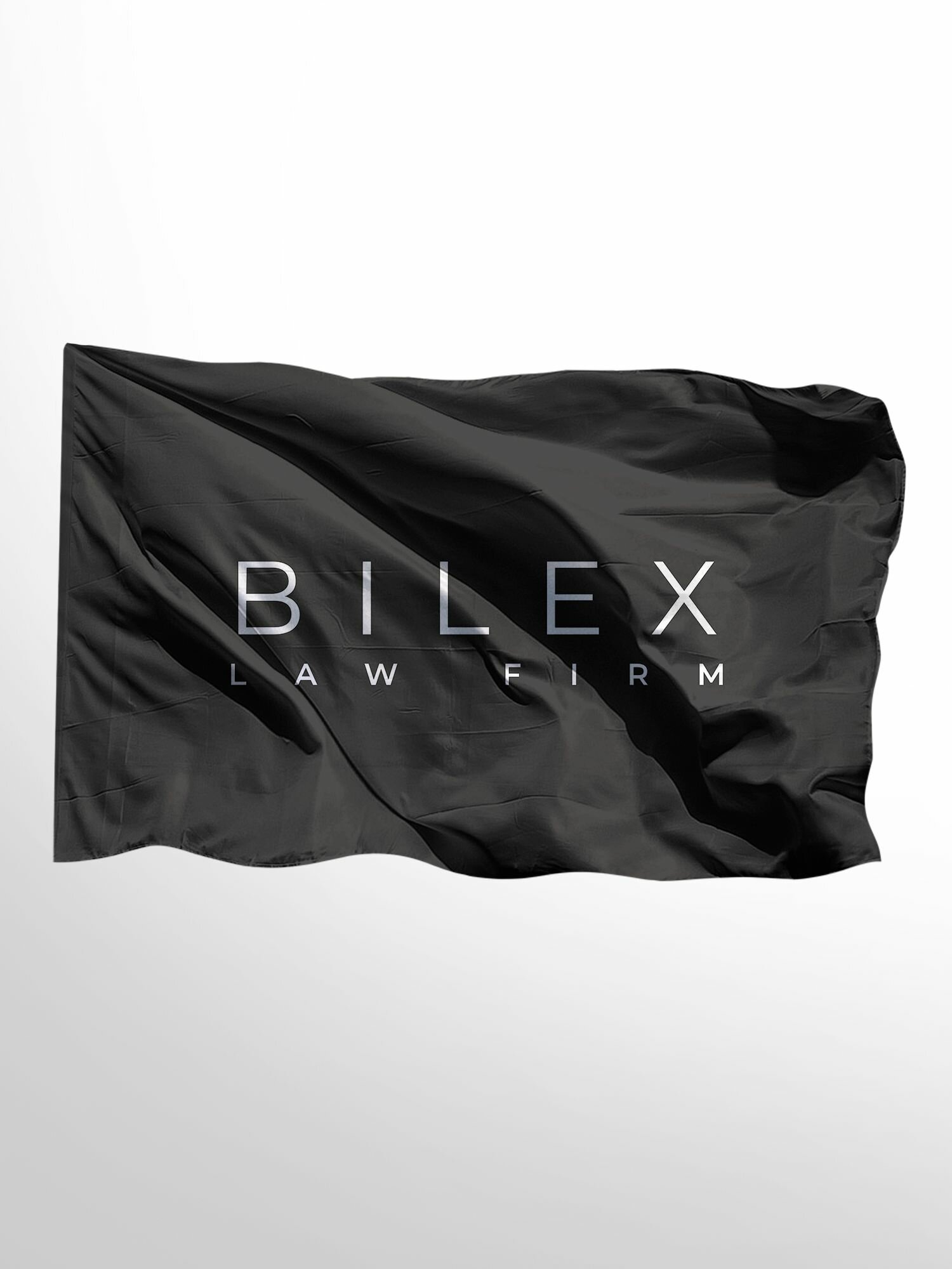 Флаг Bilex Law Firm, 70х105 см на шёлке для ручного древка