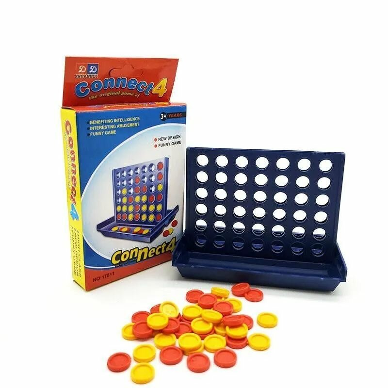 Connect 4/ развивающая игрушка/ настольная игра для взаимодействия детей и родителей