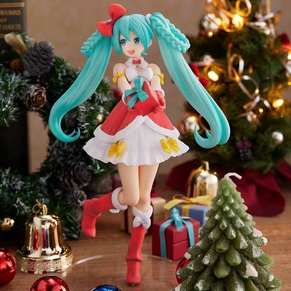 Принцесса Рождества / Фигурка Мику Хацунэ принцесса / Miku Hatsune (22 см)