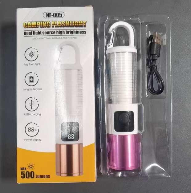 Трансграничный телескопический зум фонарик новый дальнего света светящийся лампа из алюминиевого сплава фонарь