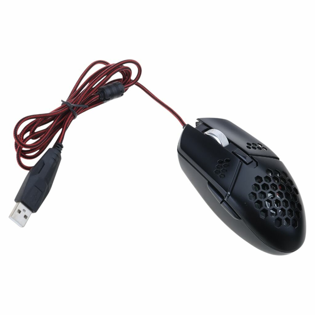 Игровая мышь 2000DPI с RGB и вентилятором USB