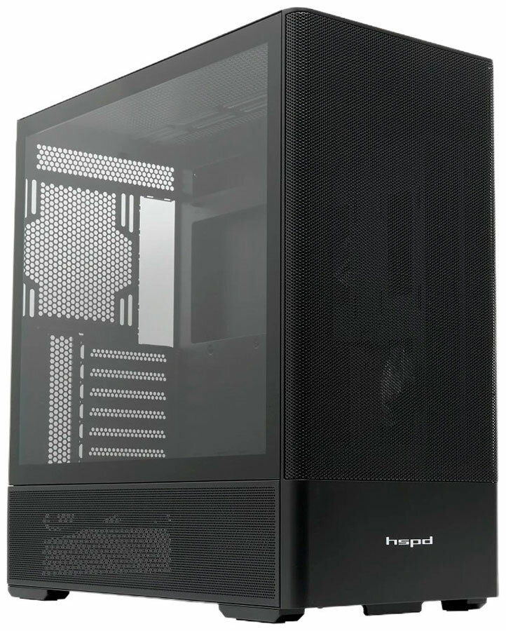 Компьютерный корпус HSPD M712 Black (M712-TGBK)
