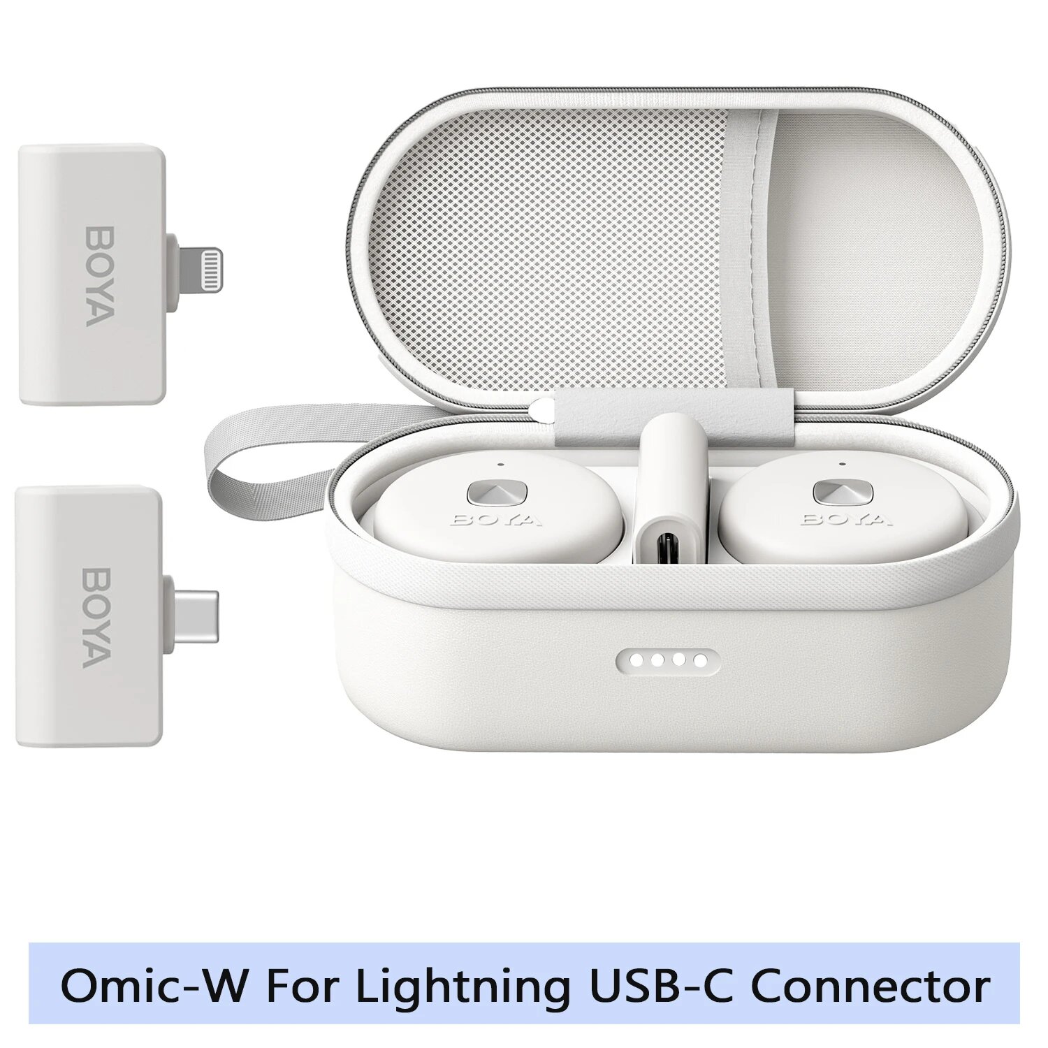 BOYA Omic Беспроводной лаvalier микрофон Omic-W(2RX)