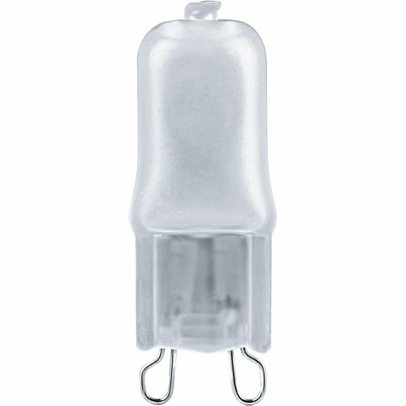 Лампа галогенная Navigator JCD9, 60 Вт, капсульная, цоколь G9, 3000К, 230В, frost, 2000 ч