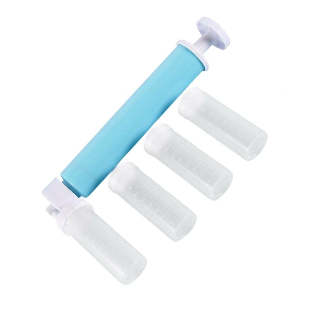 Ручной инструмент для декорирования тортов с регулируемым распылителем, Синий