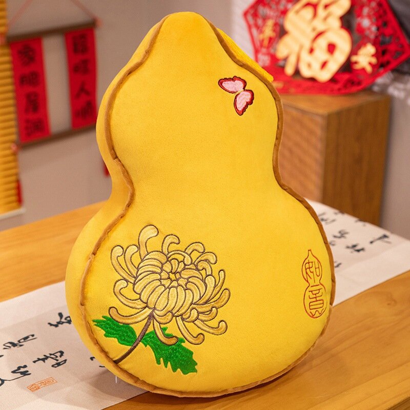 Подушка в китайском стиле с изображением сливы, орхидеи, бамбука и хризантемы, подушка для гостиной, дивана, кровати, большая подушка для свадебного торжества, подушка для спины