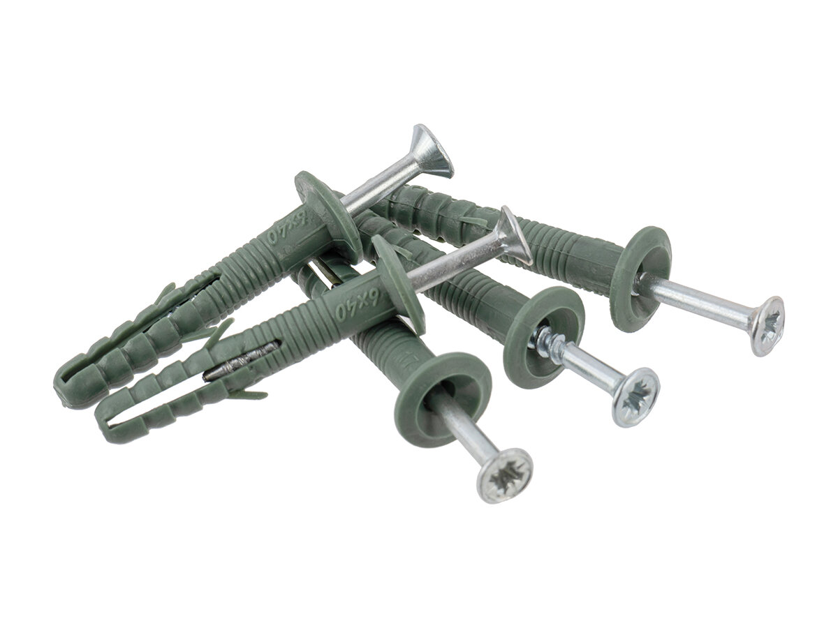 Дюбель-гвоздь КЭС 6х40 мм гриб 50 шт