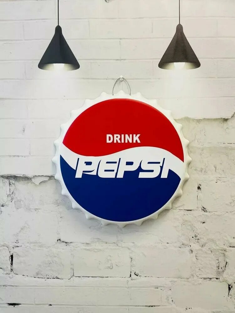 Декор на стену пробка пивная,30cm