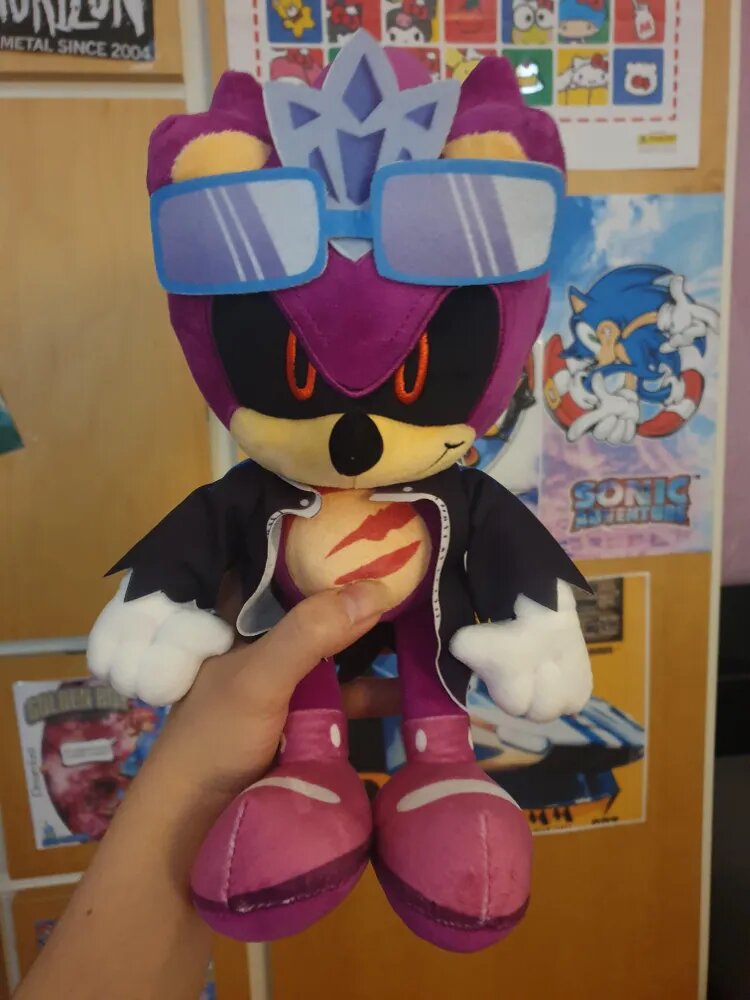 Плюшевая игрушка Scourge Sonic"Sonic The Hedgehog" 30cm
