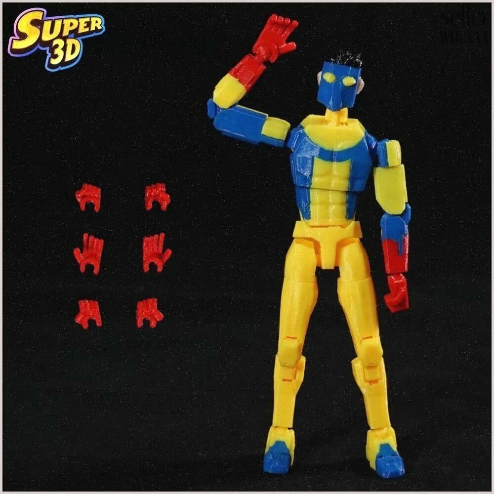 Фигурка Неуязвимый (Invincible-Mark Grayson) Lucky Dummy 13,3D-печатный подвижный манекен