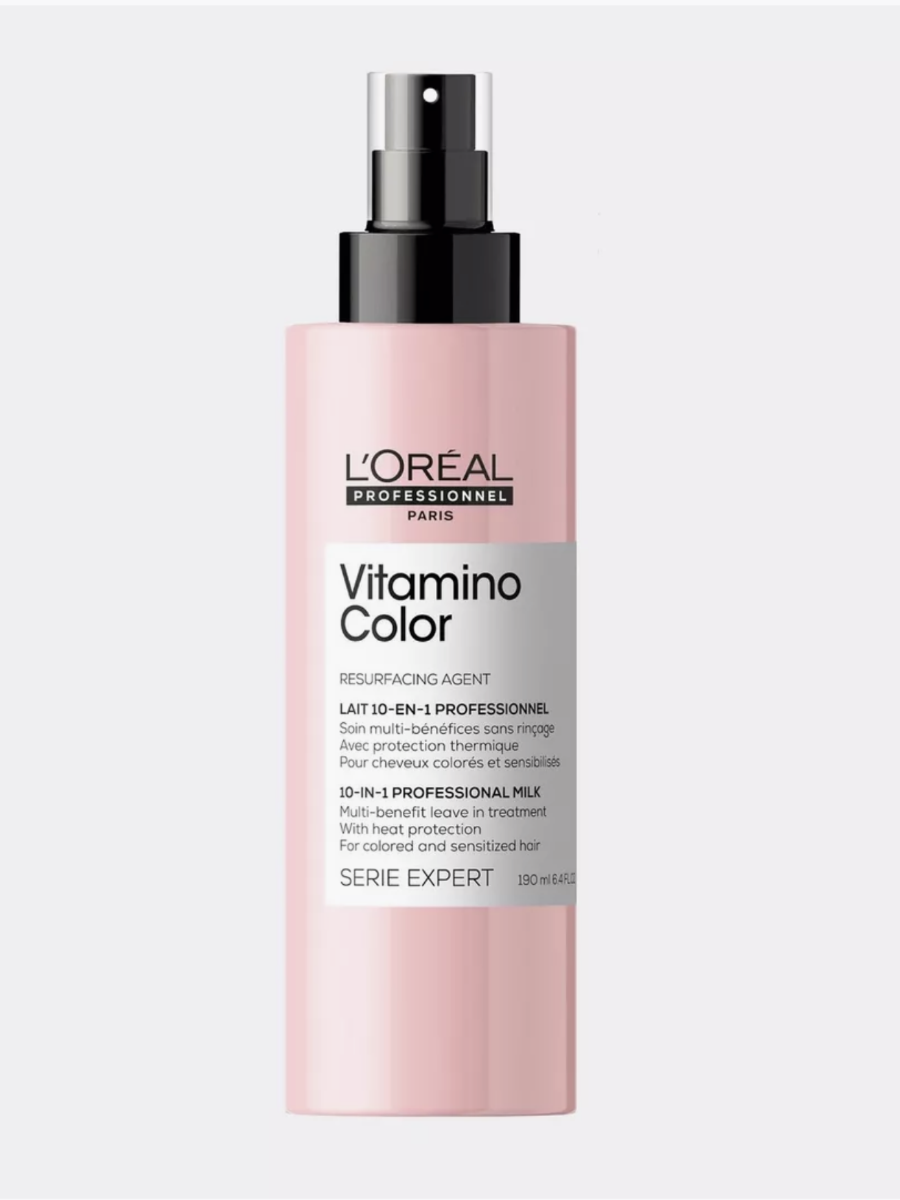 LOREAL PROFESSIONNEL SERIE EXPERT Многофункциональный Спрей для Волос 10 в 1 VITAMINO COLOR, 190 мл