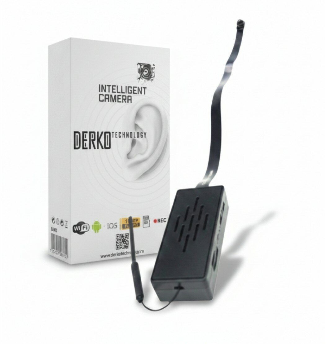 Wi-Fi микрокамера D100 2MP Full HD откалибрована для чёткого считывания текста с листа бумаги и с монитора компьютера