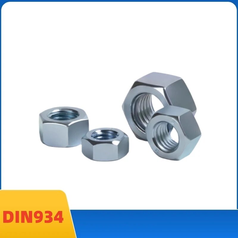 Гайки DIN 934 из оцинкованной стали M1-M16 M4-30Pcs