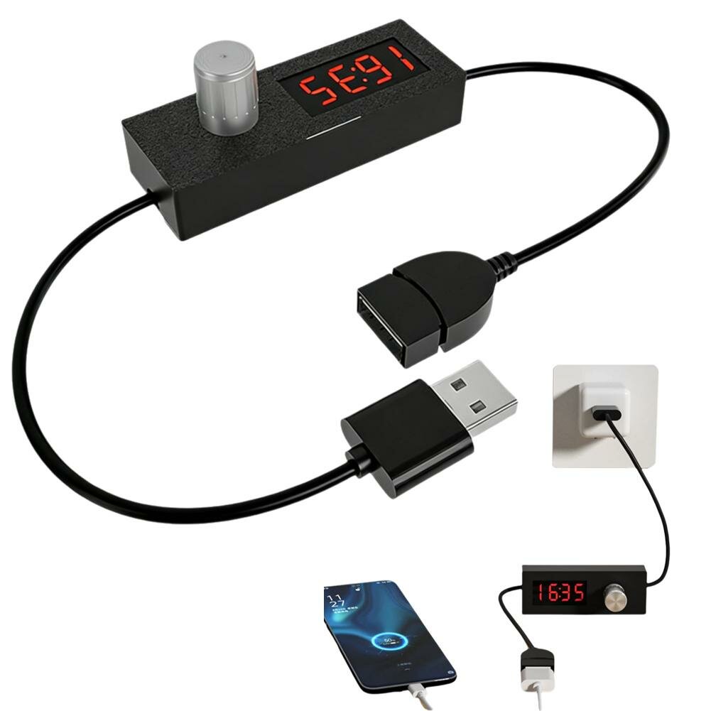 24-часовой USB-таймер с цифровой камерой, USB-таймер для дополнительного контроля кабеля для аквариума и очистки воздуха