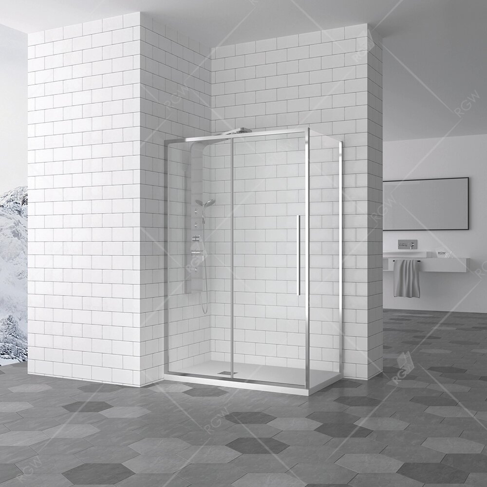 Душевой уголок RGW Stilvoll SV-42 140х100 профиль хром