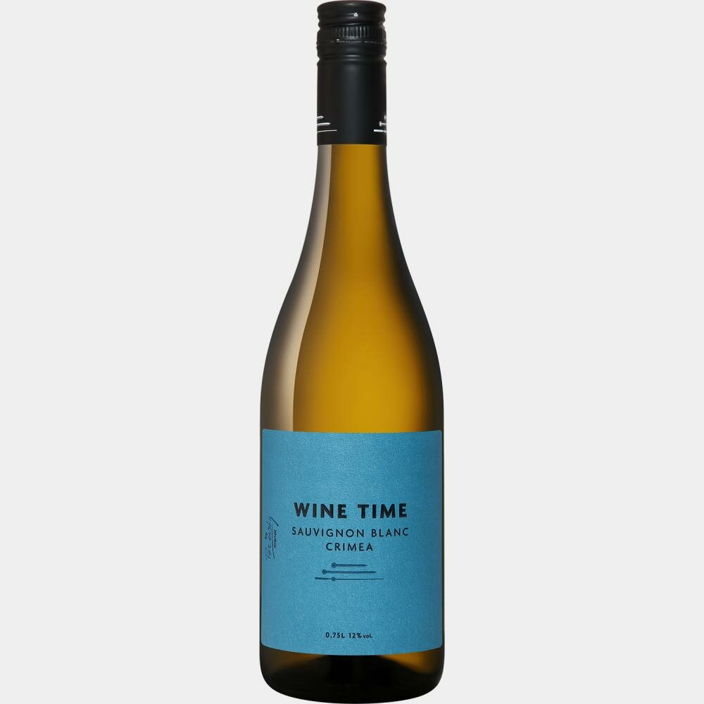 Wine Time Sauvignon Blanc Crimea Wein und Wasser