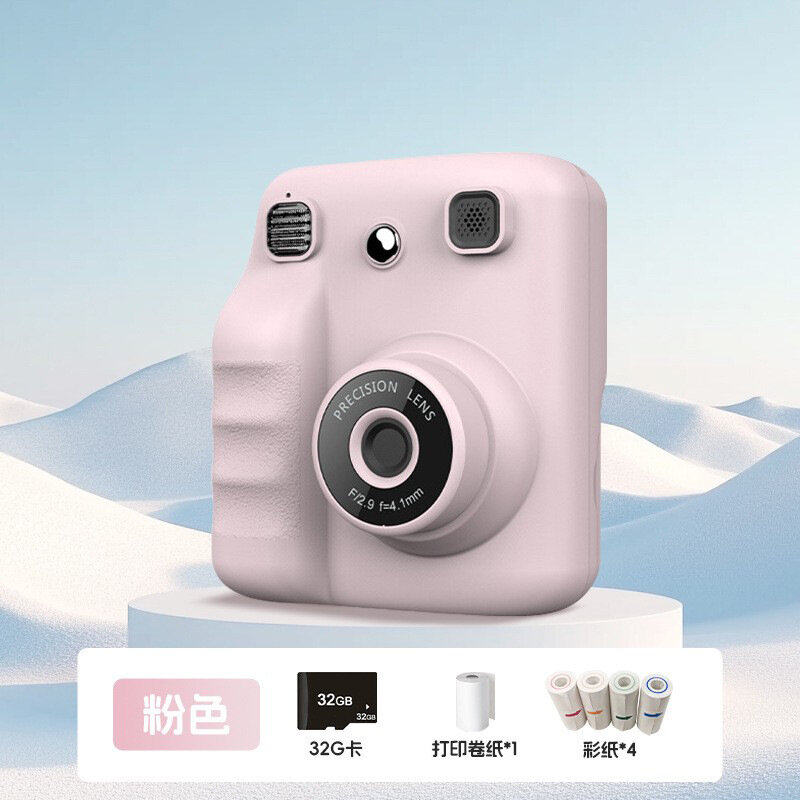 Кросс-бордерная новая мгновенная камера портативная поляроидная детская термопечатная камера подарок на День детей