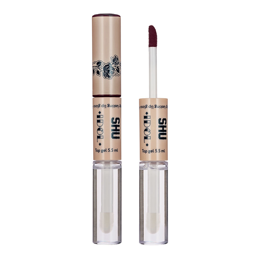 Блеск для губ SHU IDOL стойкий тон 50 Черная вишня