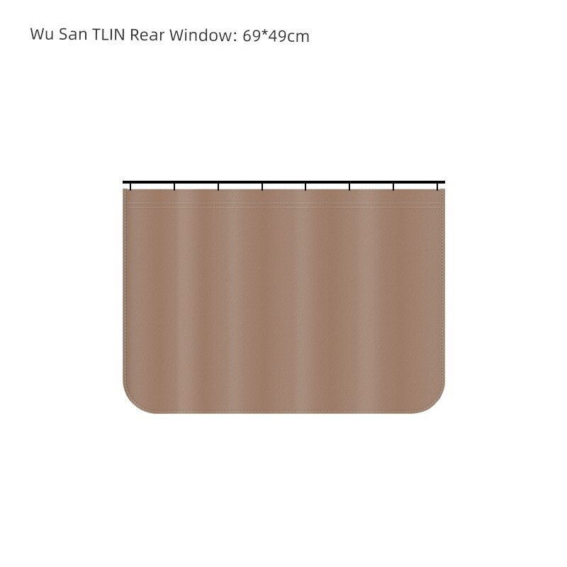 Солнцезащитная шторка для автомобиля со встроенной направляющей, специальная шторка для защиты от солнца и