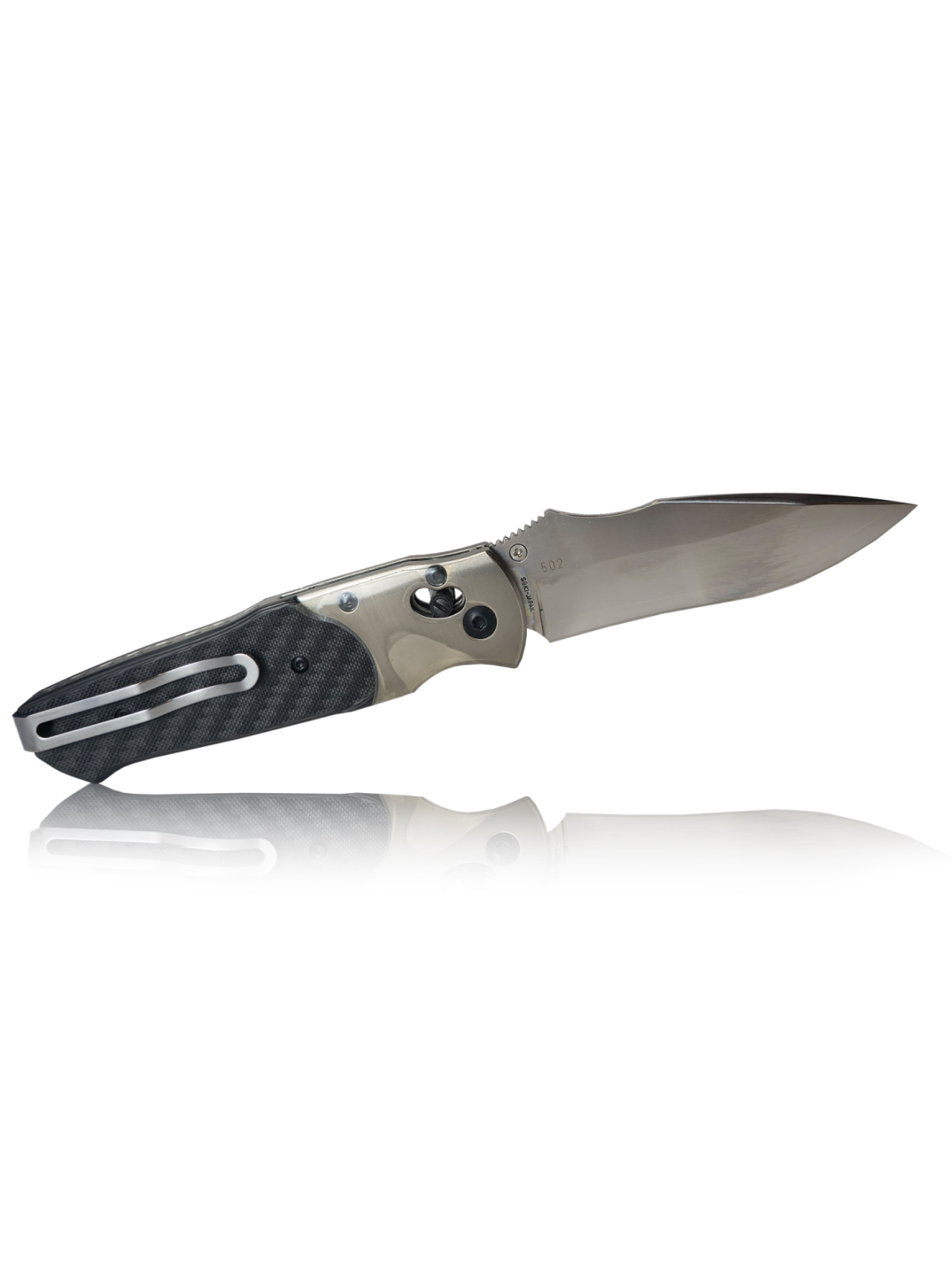 Нож складной SOG (VL02-CP), длина лезвия 88 мм, сталь VG-10, длина ножа 202 мм, рукоять термопластик GRN, Япония