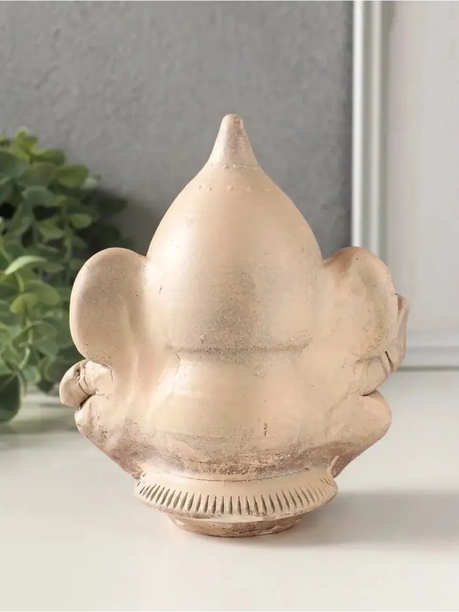 Элегантная статуэтка Ганеш из гипса