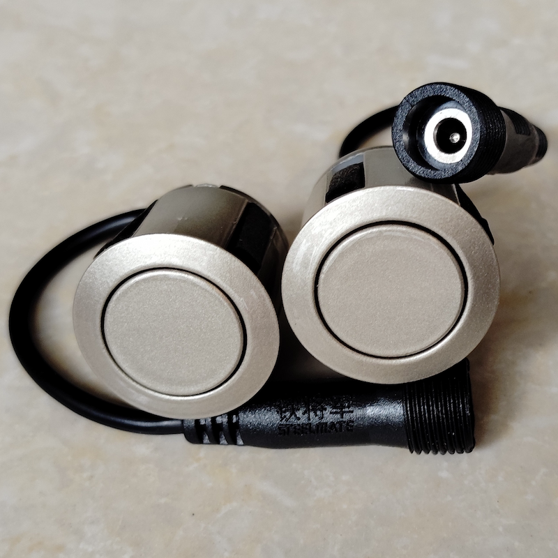 Датчик парковки для передней и задней части автомобиля, 22 мм, универсальный, противоударный, водонепроницаемый. 031