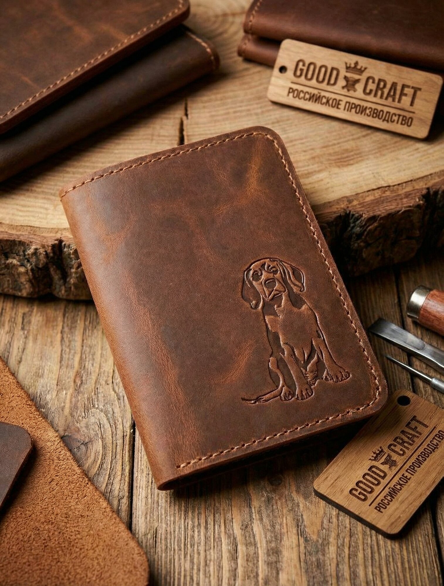 Обложка для паспорта Good Craft