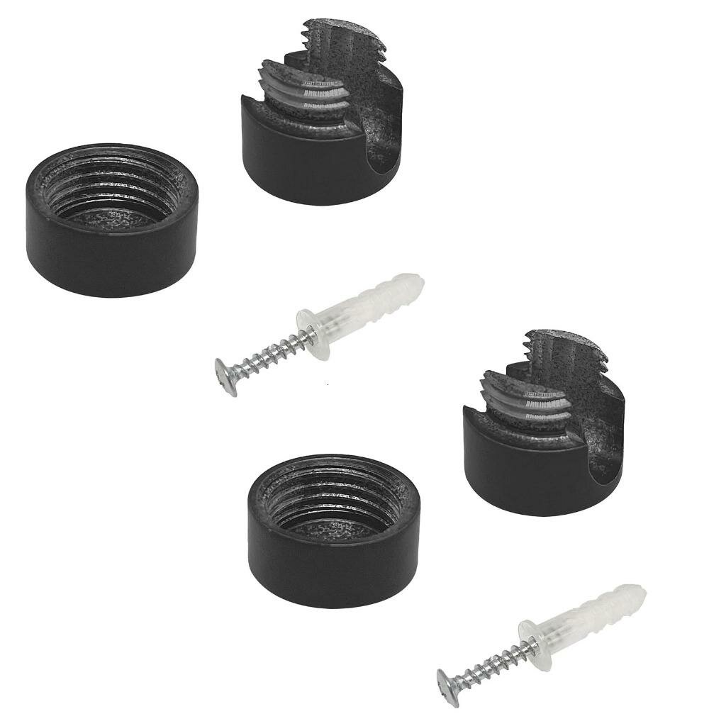 Комплект из 2 кабельных органайзеров, Черный