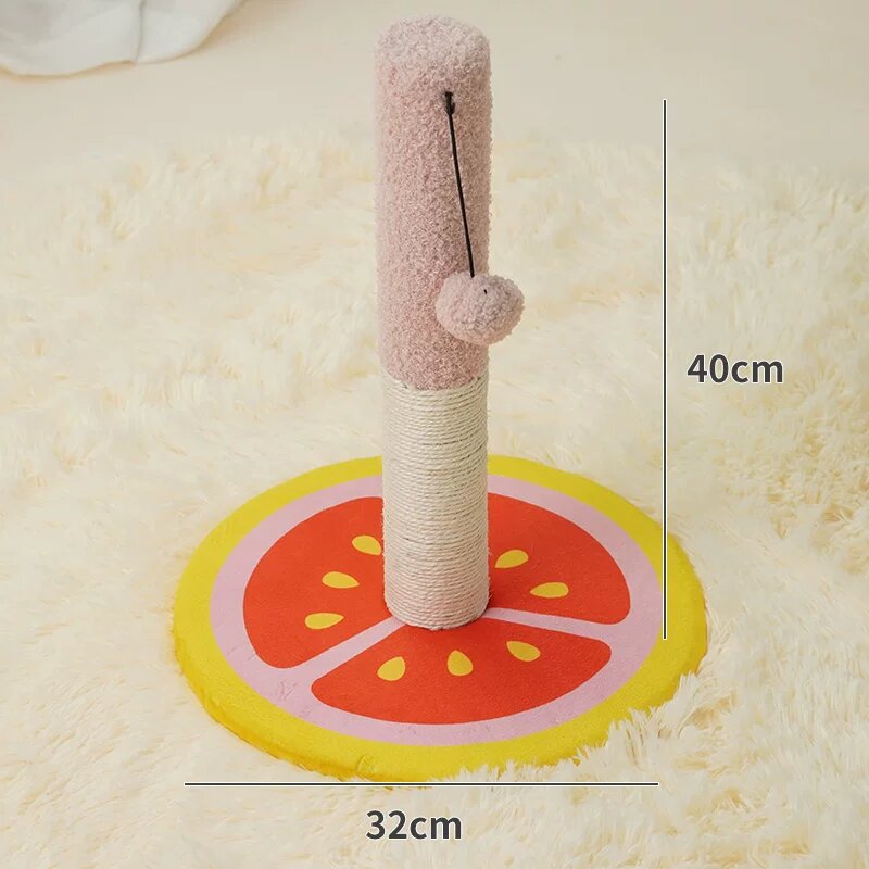 Игрушка для чихания кролика - Грейпфрут-лестница, прочная резиновая игрушка для мелких животных, безопасная и