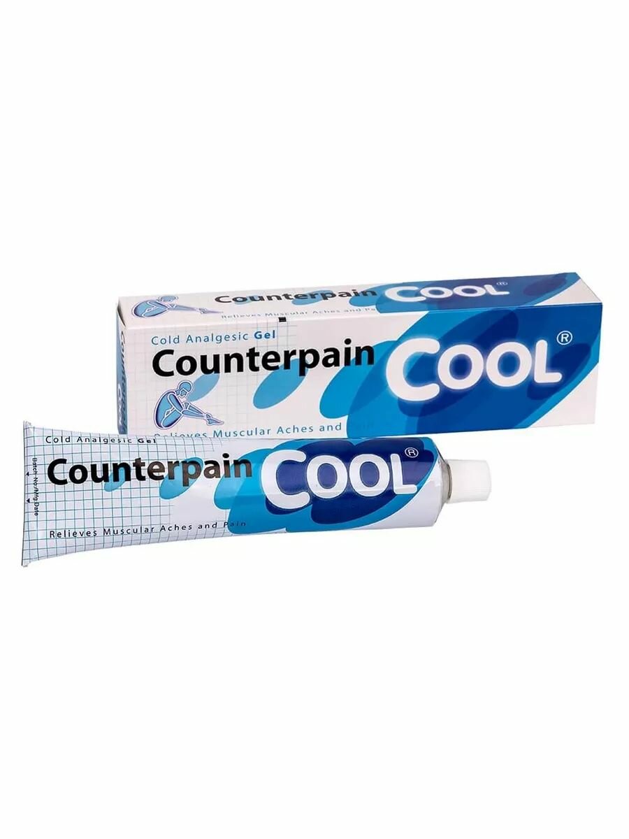 Counterpain Cool Гель тайский синий охлаждающий противовоспалительный, 60 гр