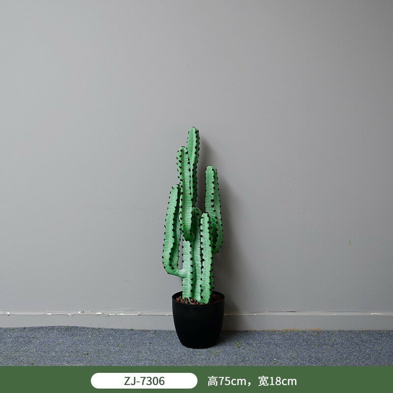 Искусственный кактус в форме шара, фальшивое зеленое растение, декор для окна, мягкое украшение, пустынный ландшафт, сизаль, искусственный кактус драцена, дерево тысячелетия