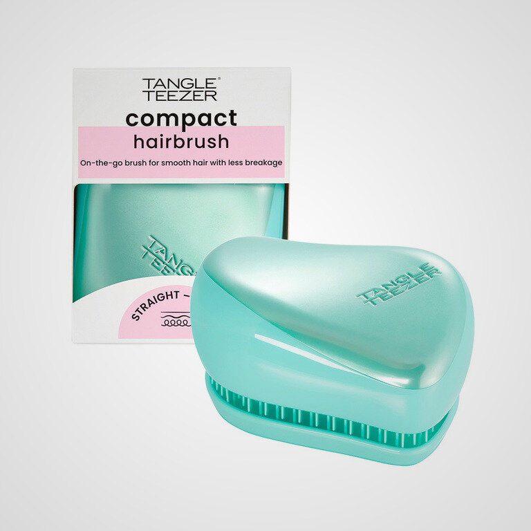 Расческа Compact Styler Frosted Teal Chrome TANGLE TEEZER Compact Styler Frosted Teal Chrome Расческа 1 шт