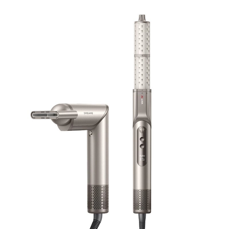 Фен-стайлер Dreame Dazzle AZD20A, 1400Вт, титановый золотистый