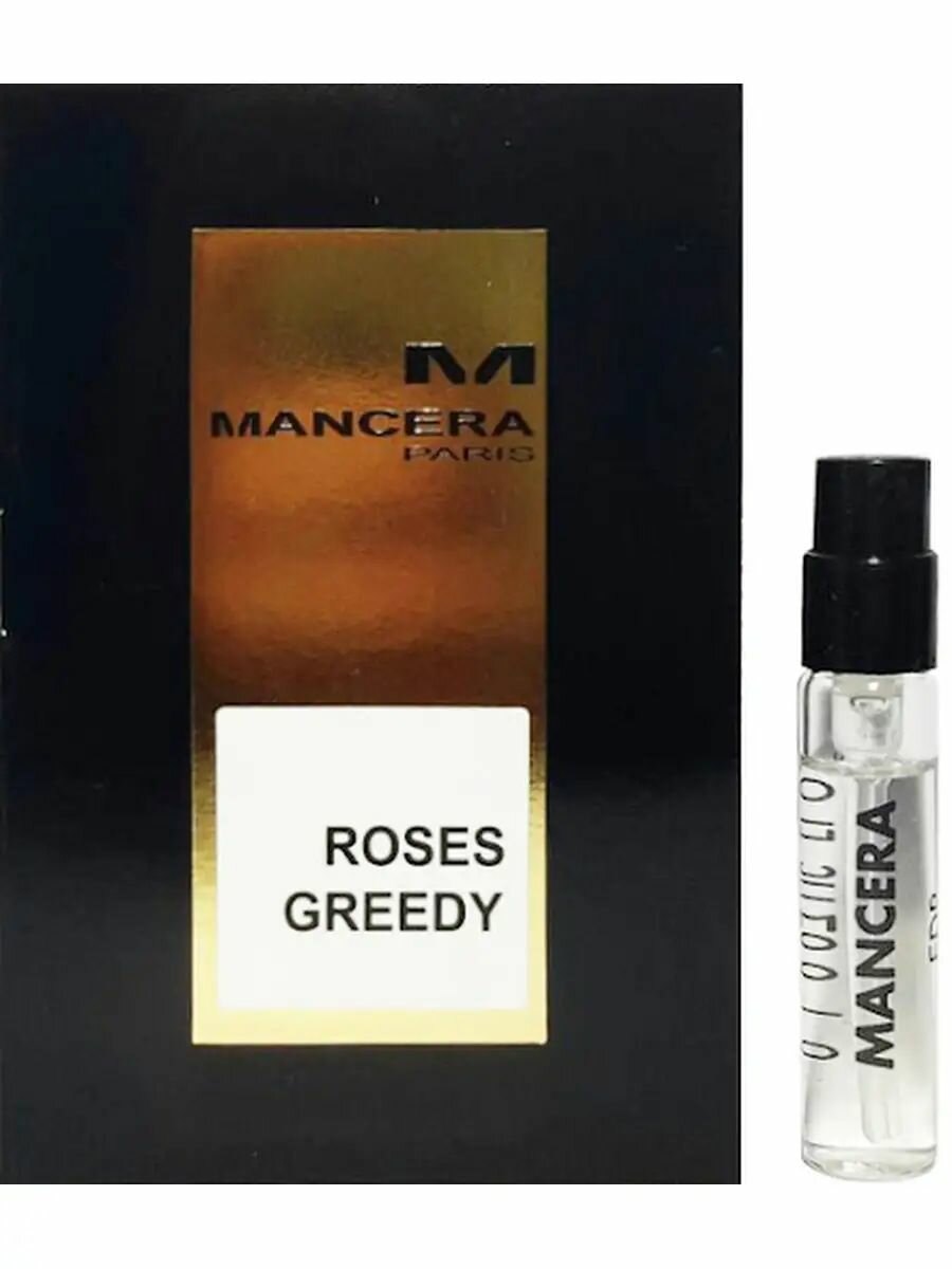 Mancera Roses Greedy парфюмерная вода 2 ml