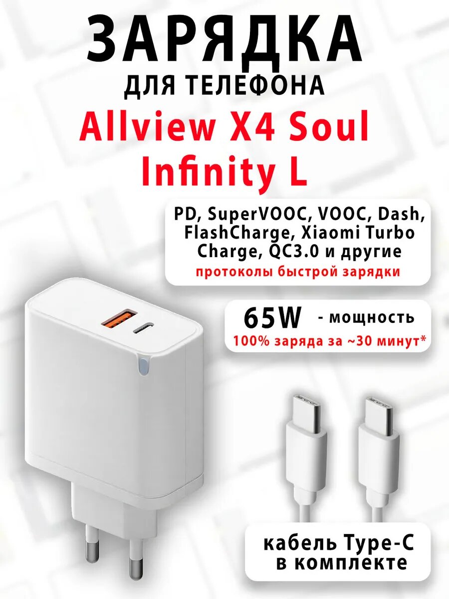 Зарядное устройство для телефона Allview X4 Soul Infinity L