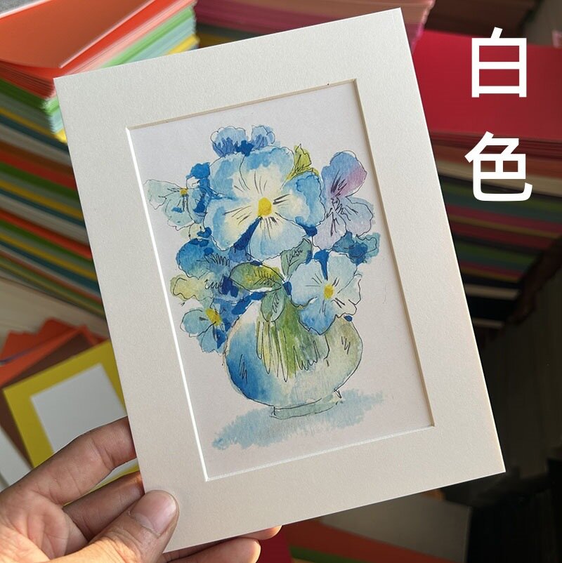 Горячая распродажа10 прямоугольных простых картонных рамок для картин формата A3/A4 для детских рисунков, толщиной 8 дюймов/4 дюйма.