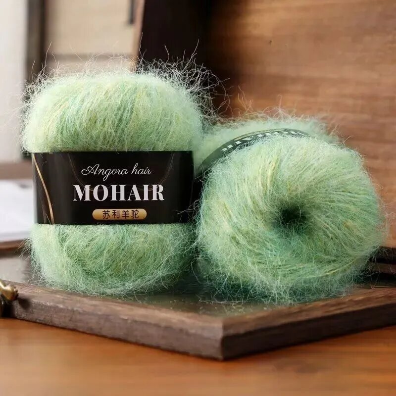 Пряжа альпака мохеровая 25г