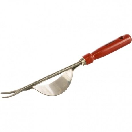 Корнеудалитель GRINDA 330 мм, нержавеющая сталь, деревянная ручка, (8-421146)