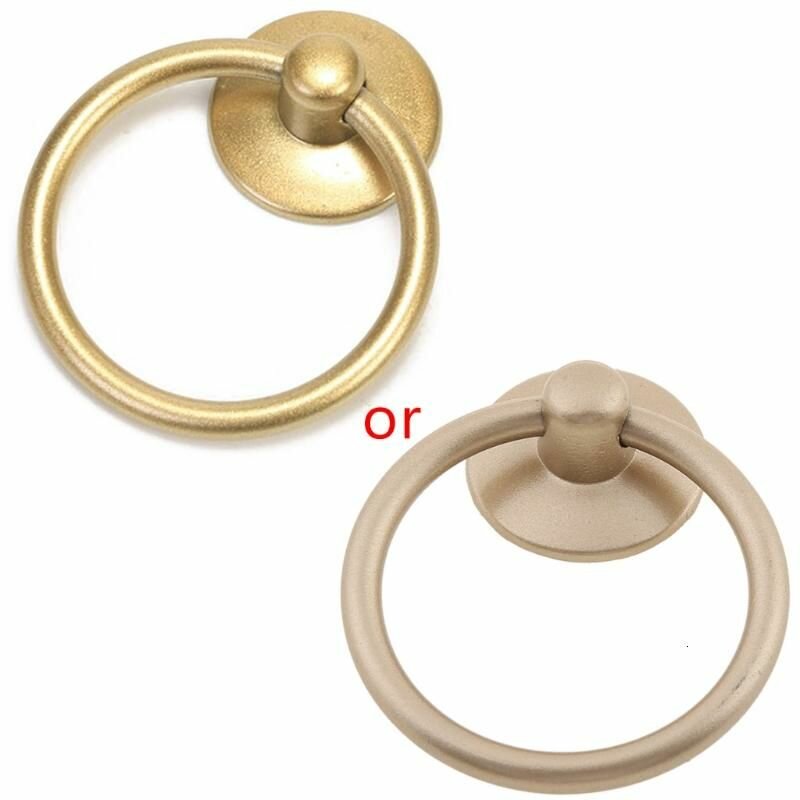 Миниатюрные ретро ручки для шкафов, круглые ручки для комодов и кухонных шкафов, креативный декор для мебели, 5