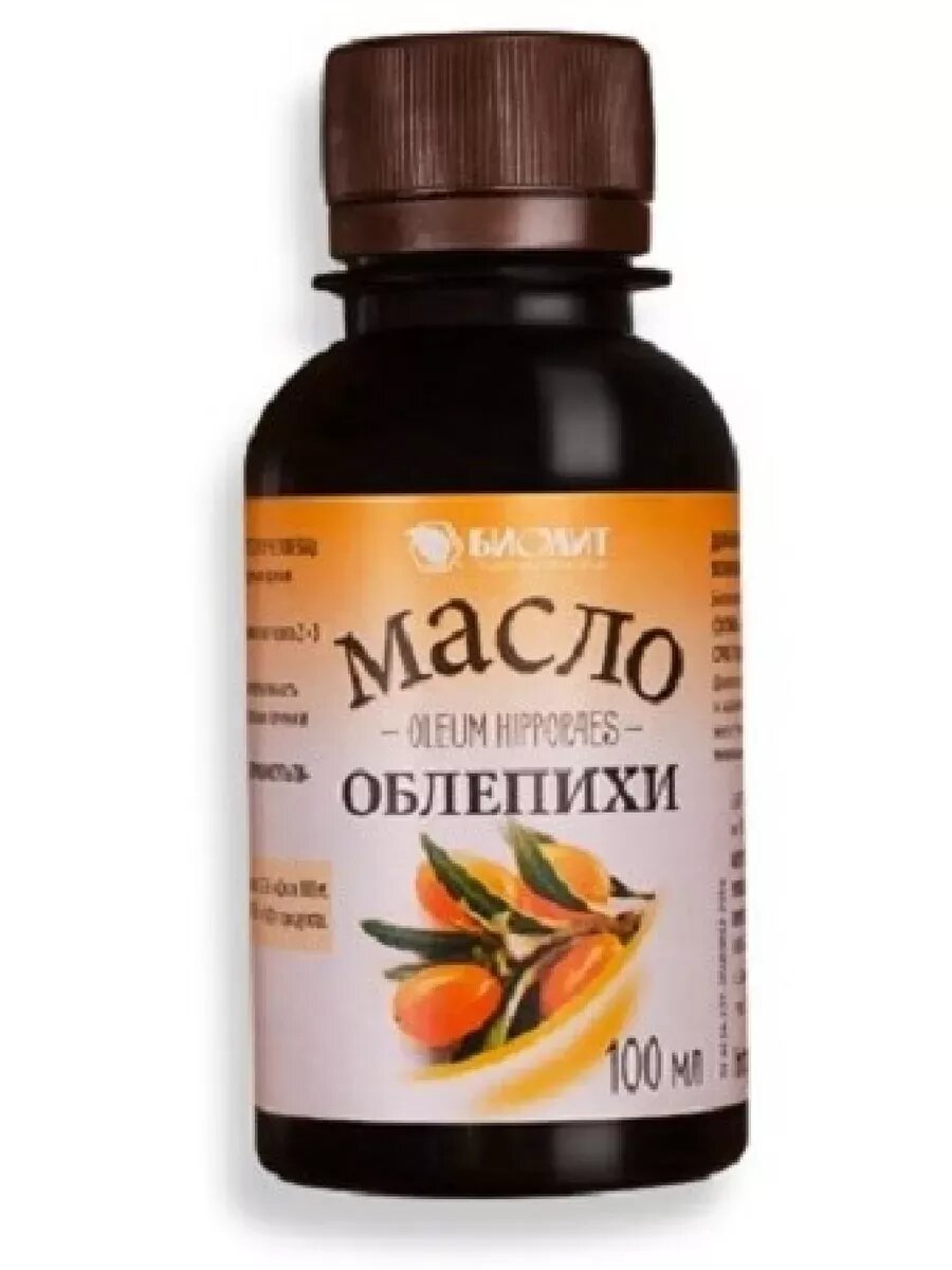 Облепиховое масло 100 мл флакон-3шт.
